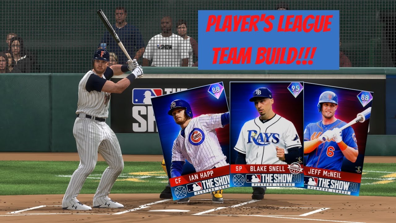 PLAYER'S LEAGUE TEAM BUILD! MLB THE SHOW 20 RANKED SEASONS - YouTube