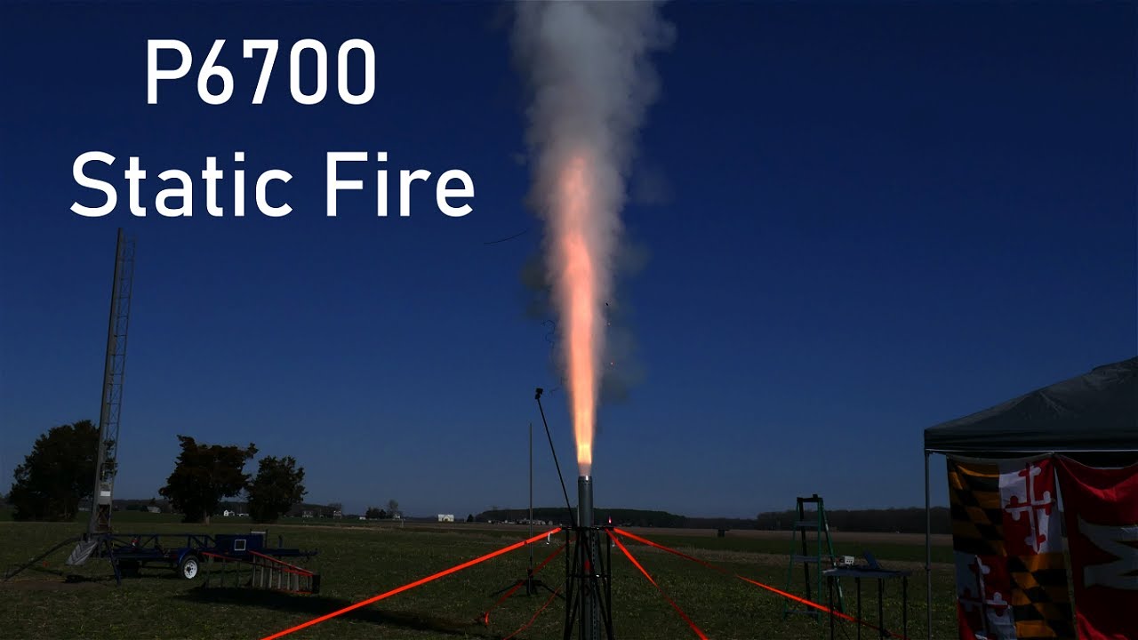 P6700 Static Fire Attempt - YouTube