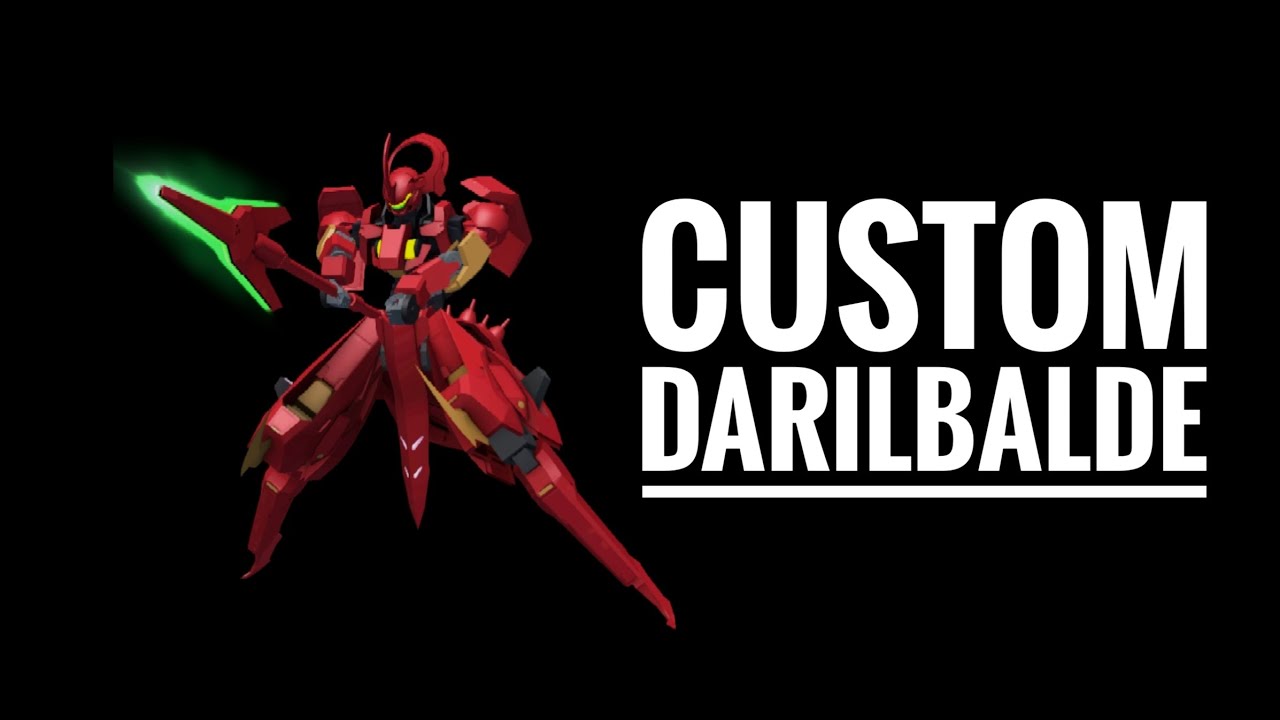 Custom Darilbalde | Gundam Breaker Mobile | #gundambreakermobile # ...