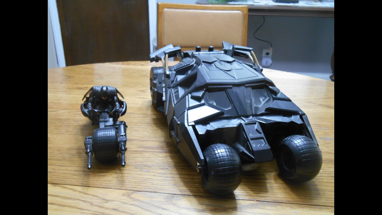 Mattel The Dark Knight "Stealth Launch" Batmobile - YouTube