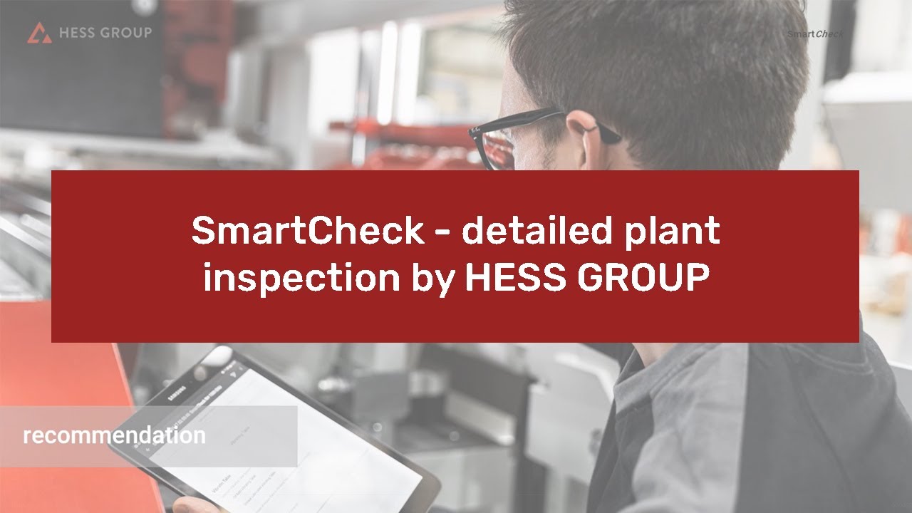 SmartCheck - detailed plant inspection by HESS GROUP - YouTube