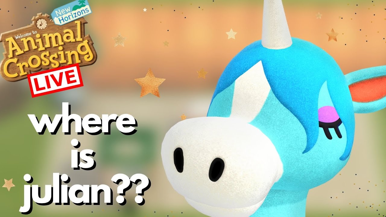 the HUNT for JULIAN continues!!! part 5 *live* (ACNH Villager Hunting ...