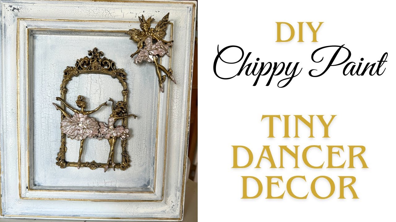 EASY DIY CHIPPY PAINT. - YouTube