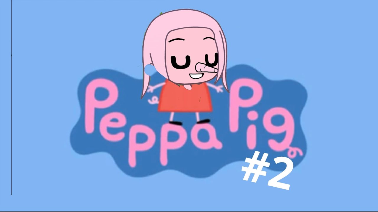 Peppa pig *Funny*voice over part 2///Gacha life version//cuss warning ...