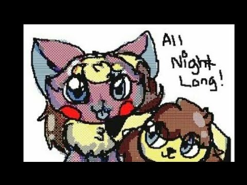 All Night Long Meme!! (Collab with my sister!!!) - YouTube