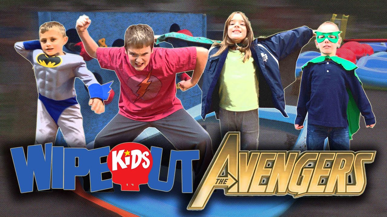 Wipeout Kids - The Avengers (S2-E4) - YouTube