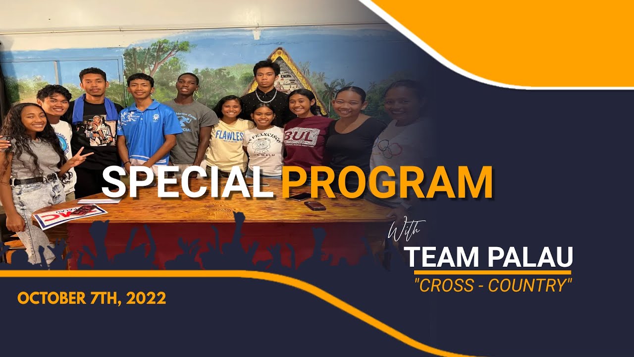 Special Program with Team Palau Cross - Country - YouTube