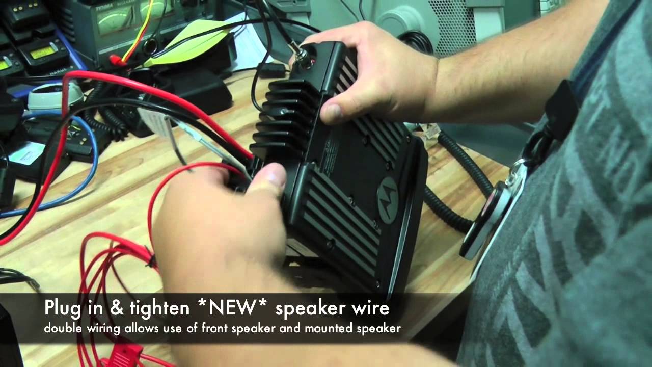 HOW TO Swap a Mobile Radio - YouTube