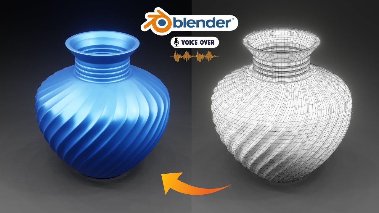 Create 3D Flower pot Design || Hard Surface || Subdivision || Product ...