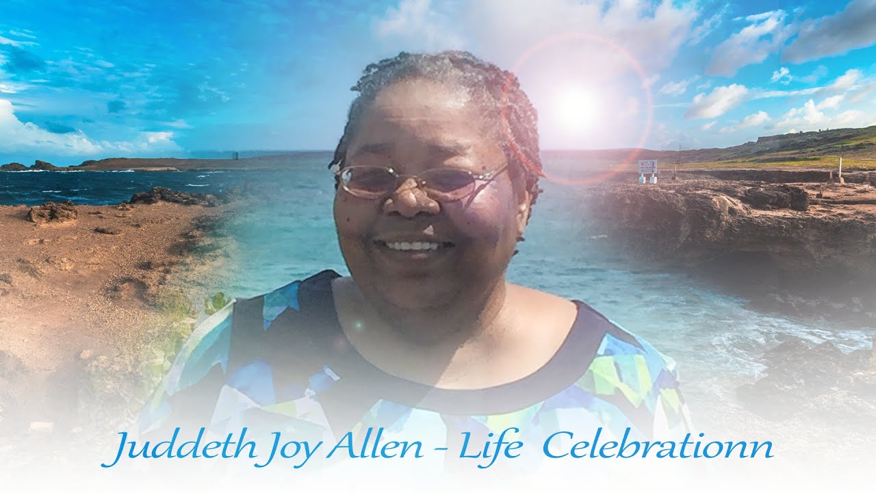 Life Celebration Of Juddeth Joy Allen - YouTube