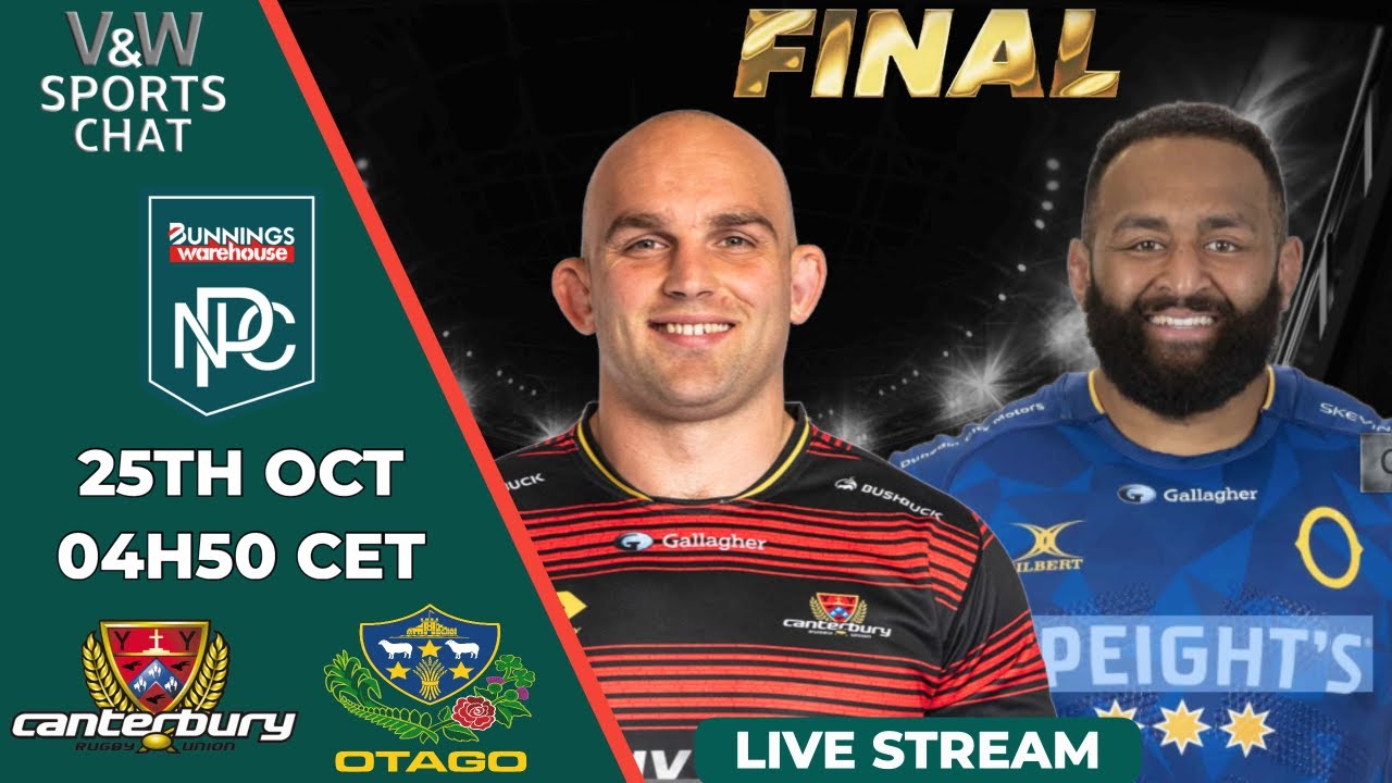 The Epic NPC Rugby Final: Canterbury vs Otoga! - YouTube