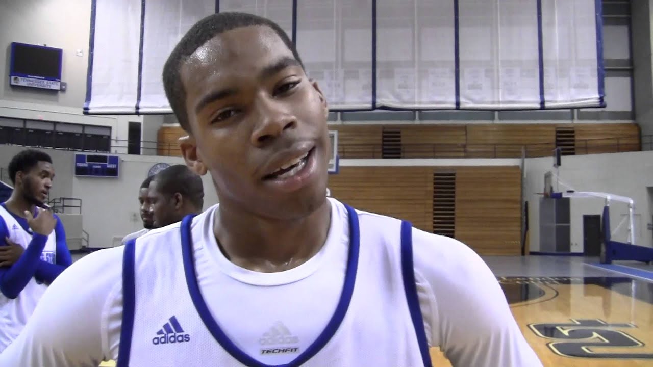 TSU Guard Jay Harris Talks Practice - YouTube