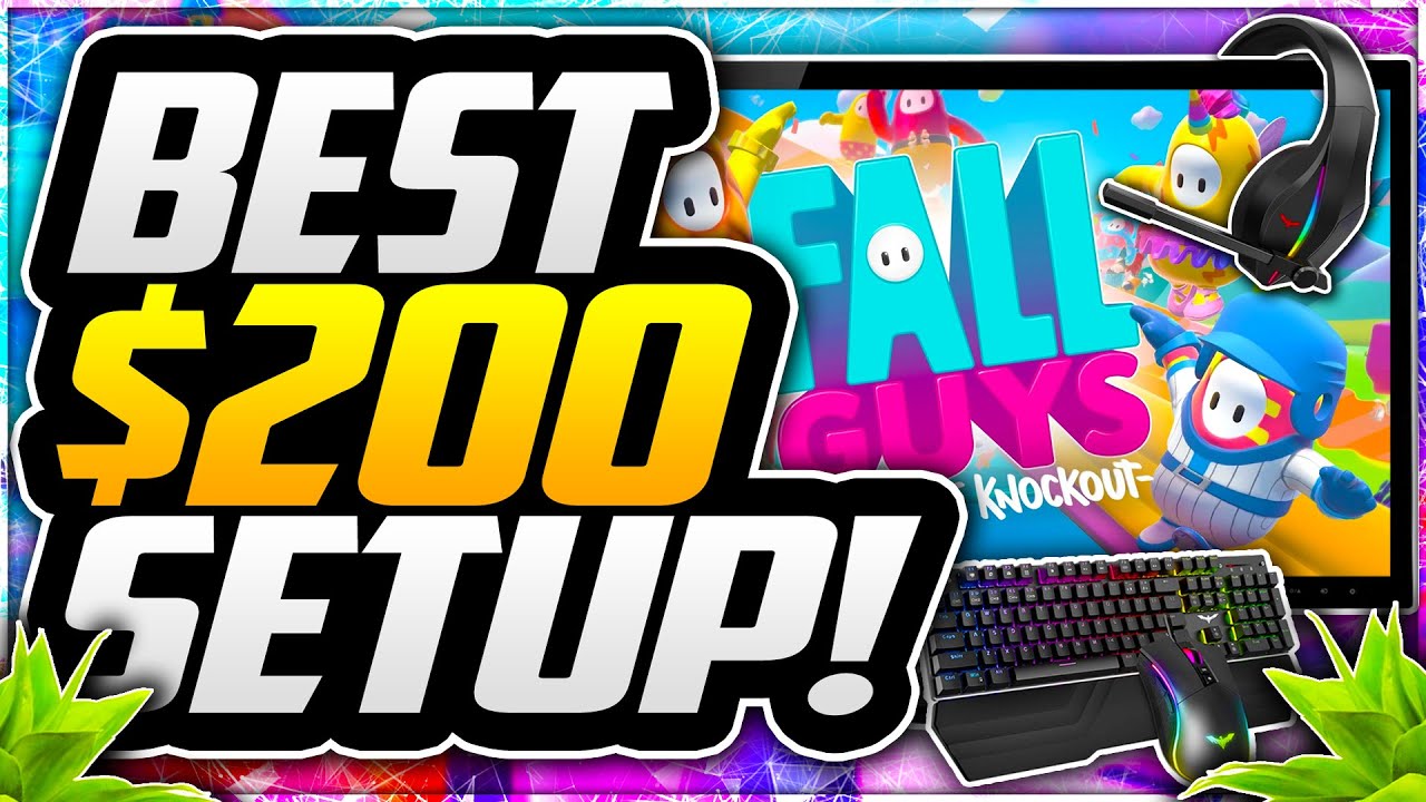 😱 ULTIMATE $200 Budget Gaming Setup For NEW YOUTUBERS! 💰 BEST Budget ...