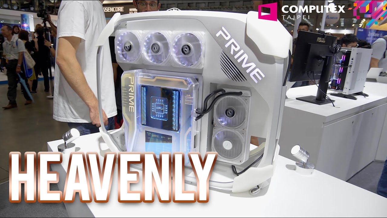 Computex 2019: ASUS / ROG Booth Tour - Modular Board I/O, MOBOS and systems ! - YouTube