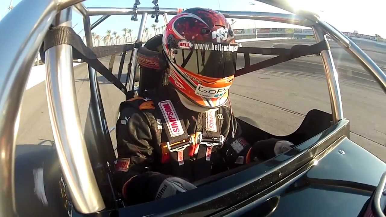 IN-CAR with Billy Wease driving a Midget at Irwindale - YouTube