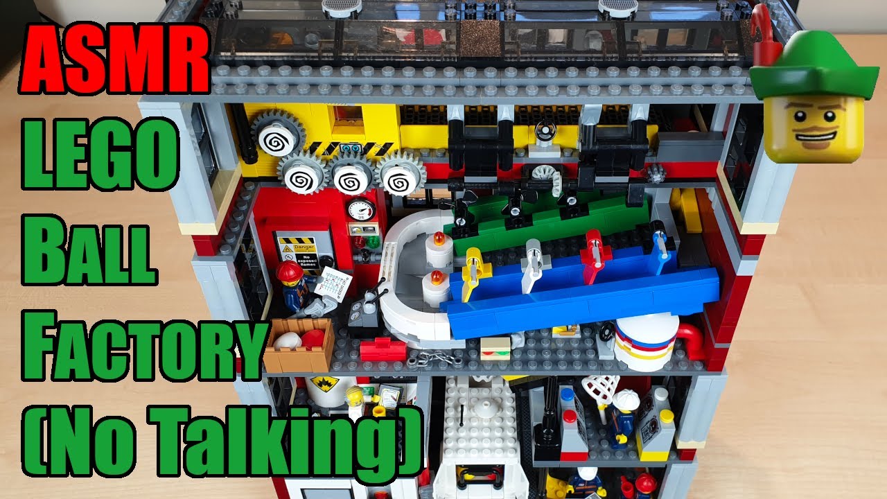 ASMR LEGO Ball Factory 😴💤🏭🏹 - YouTube