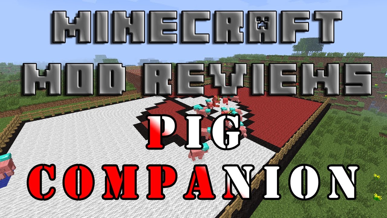 Minecraft Mod Reviews: Pig Companion! (HD) - YouTube