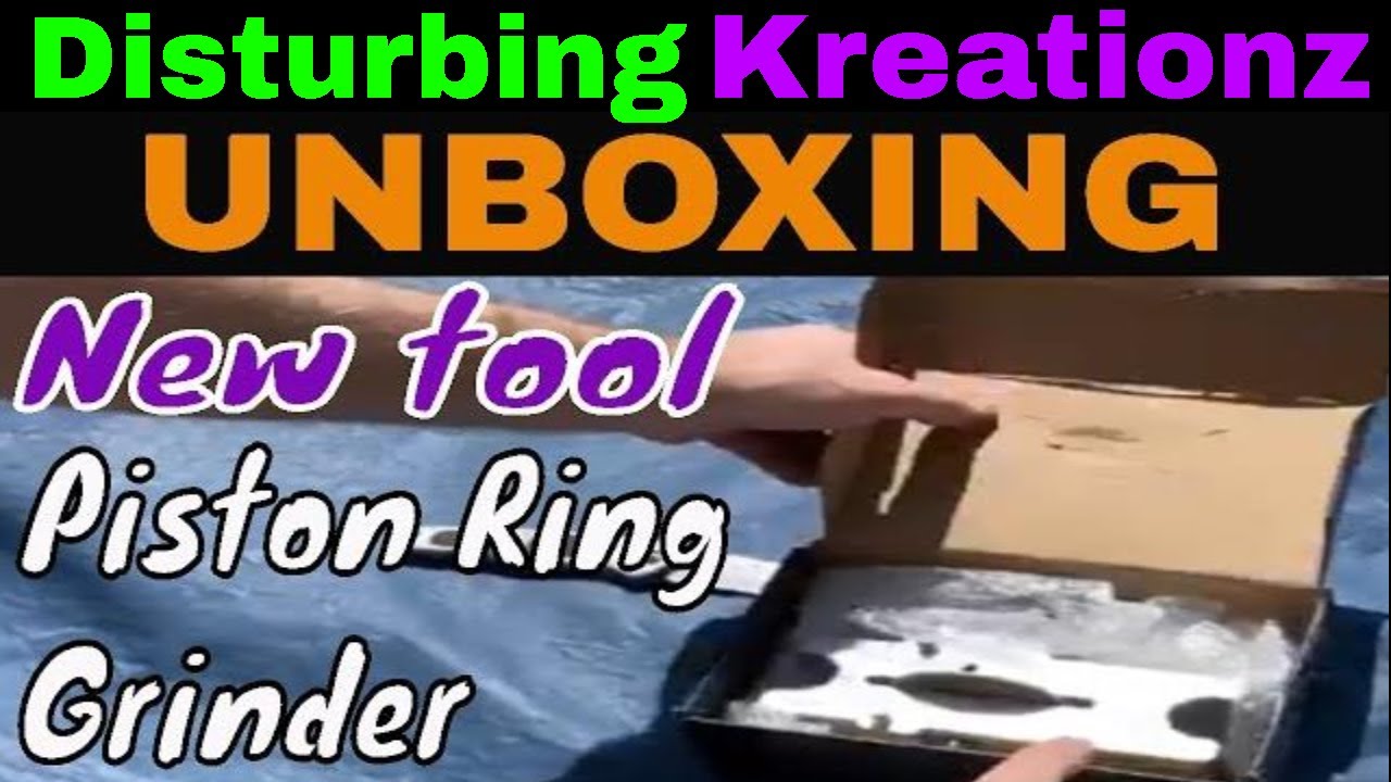 Unboxing - Piston Ring Grinder tool. Makes engine building easier ...