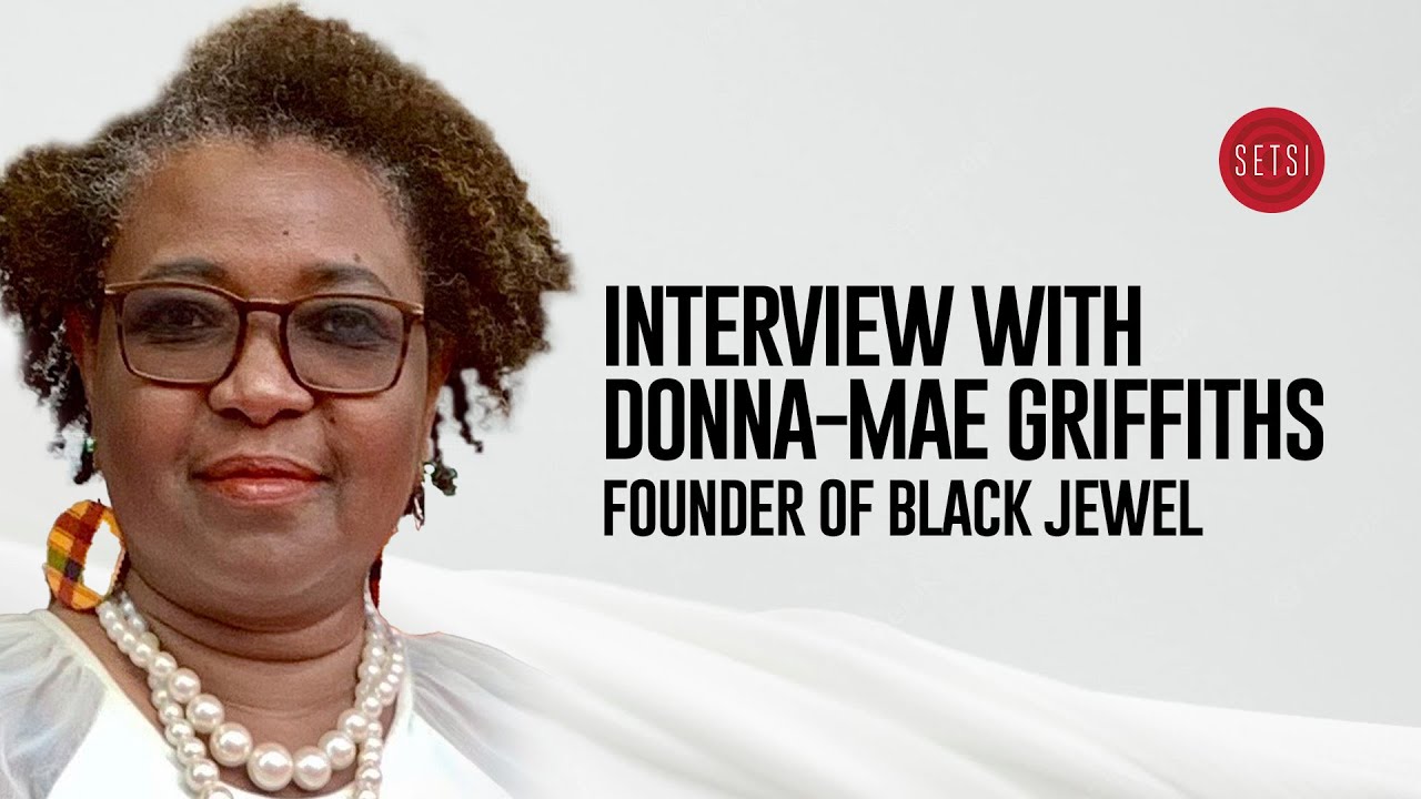INTERVIEW WITH DONNA-MAE GRIFFITHS FOUNDER OF BLACK JEWEL - YouTube