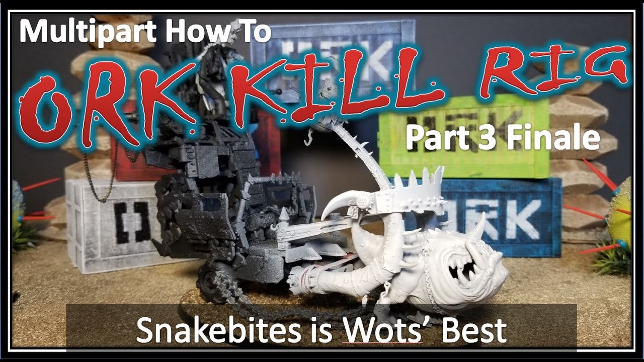 Ork 40k Kill Rig (Kitbash/Conversion part 3 Finale) - YouTube