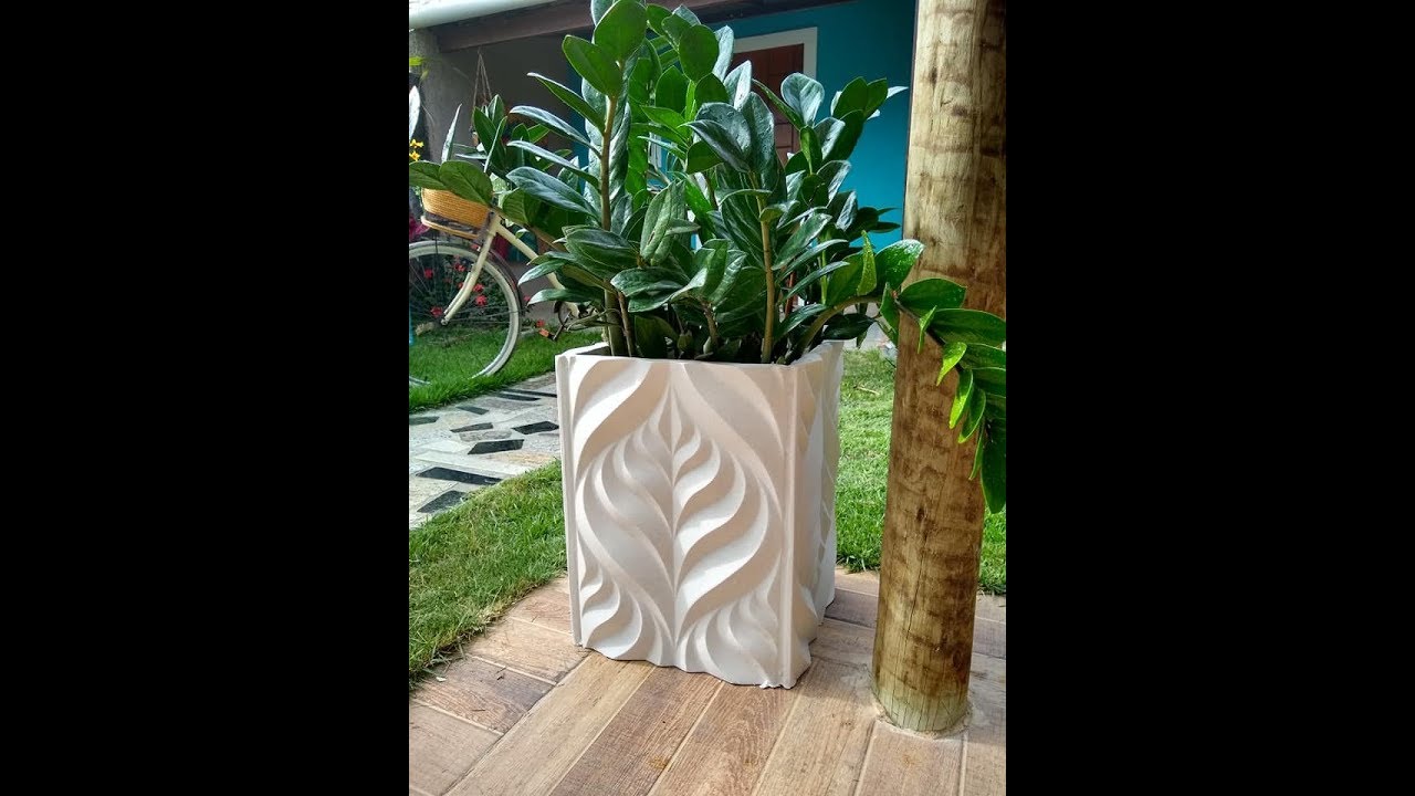 Forma Para Fazer Vaso