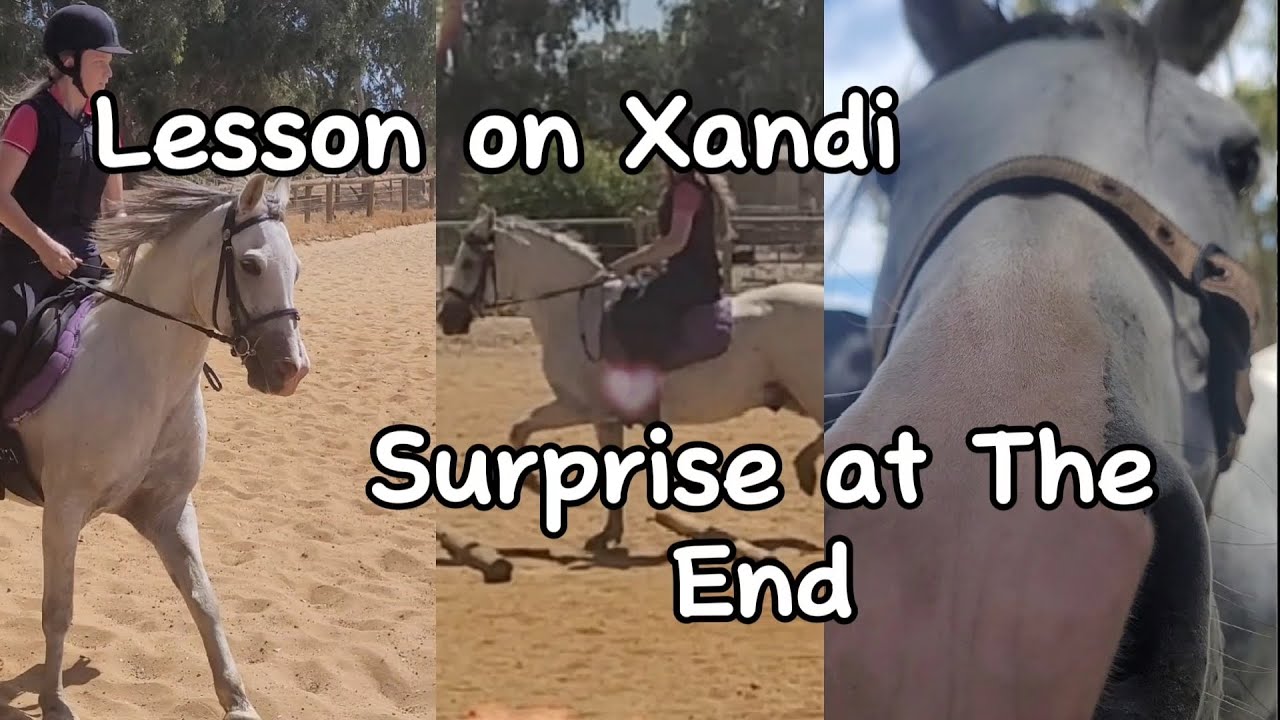 Tiday's Lesson With Xands! A Little Surprise at The End! Xandi Behaved ...