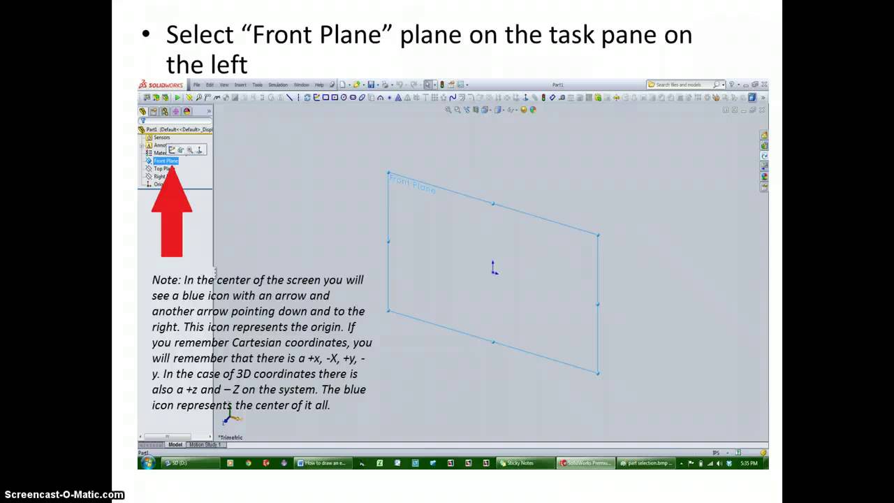 SolidWorks Lesson Empty Box - YouTube