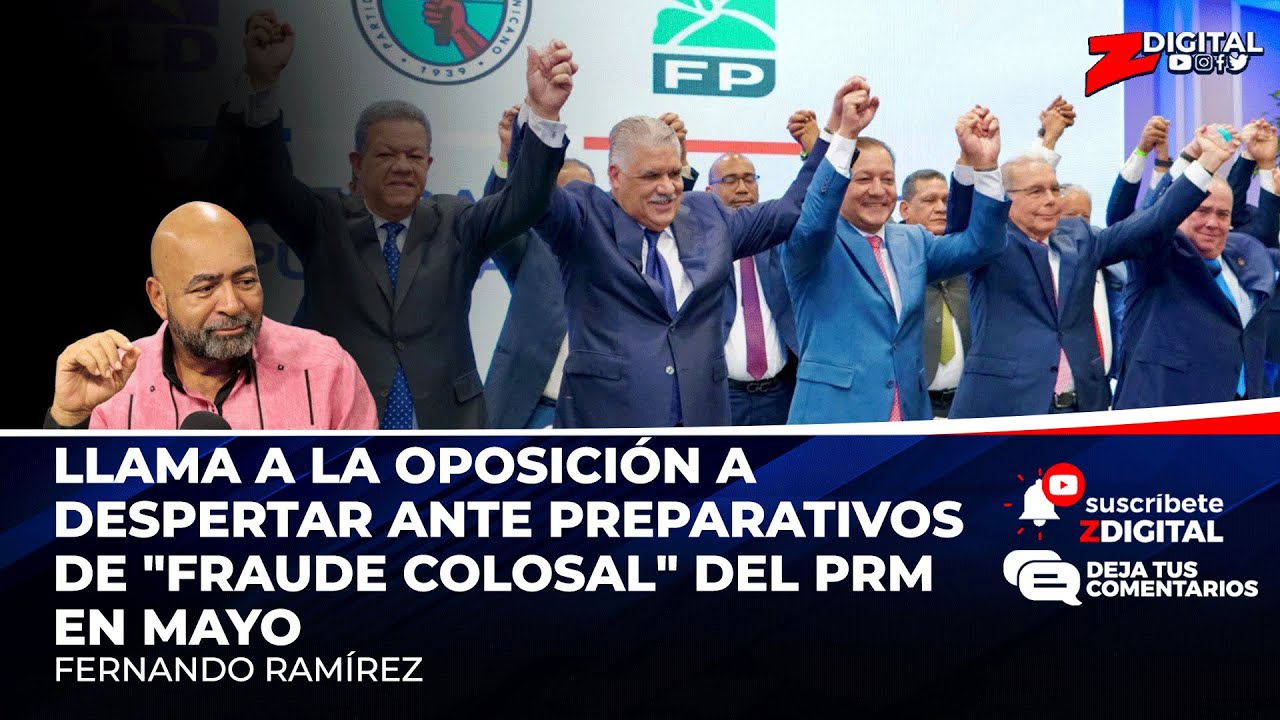 Llama a la oposición a despertar ante preparativos de "fraude colosal ...