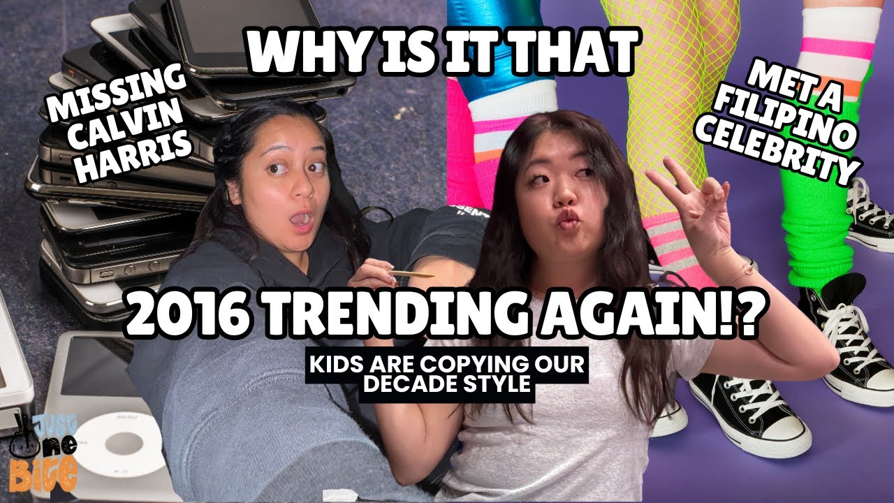 2016 trends are officially coming back…honestly, our generation was peak cool during that era ...