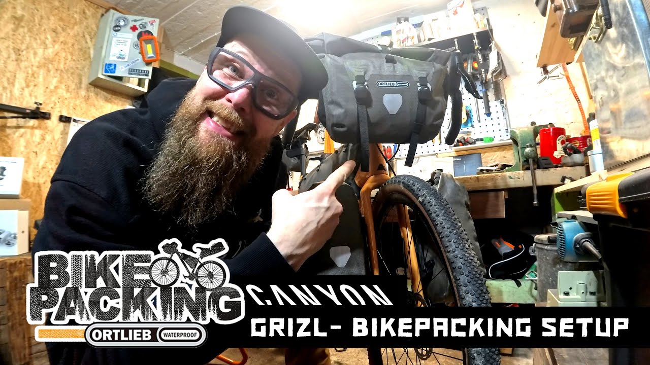 Ortlieb Waterproof & Gravel bike Bikepacking SetUp - Seat-Pack QR & Handlebar-Pack QR ...