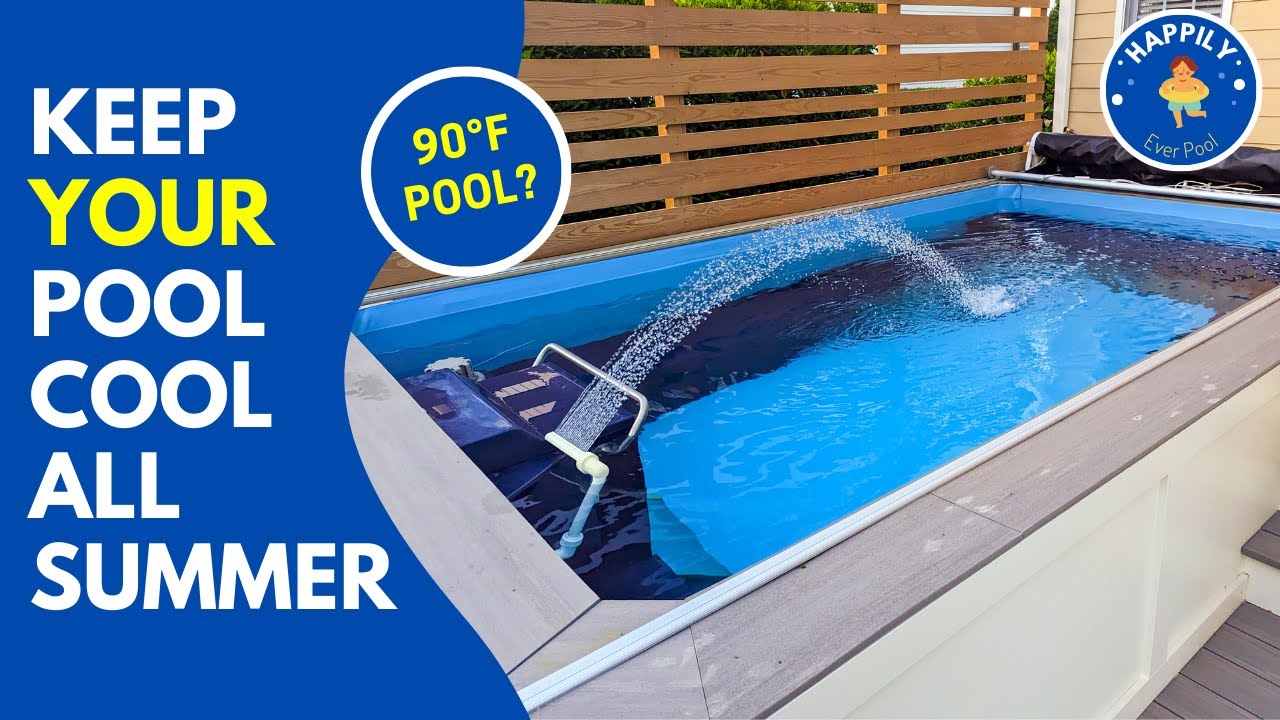 Summer Pool Hack: Cooling your Endless Pool on the cheap - YouTube