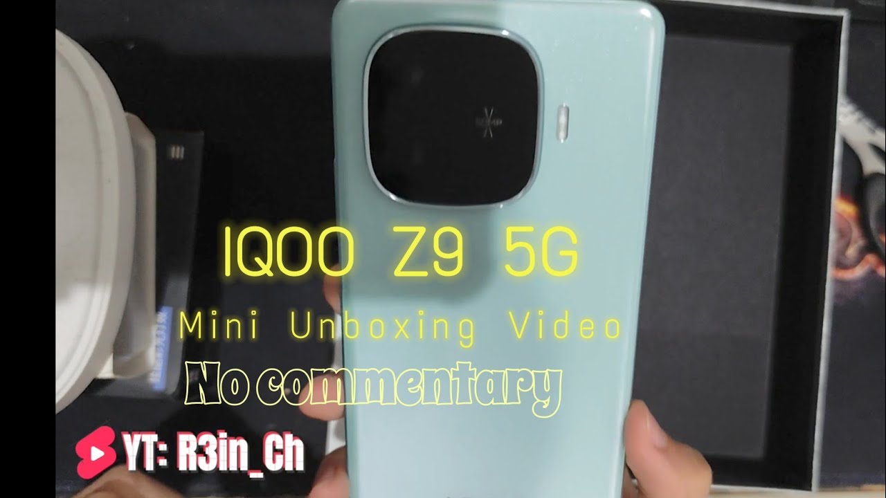 IQOO Z9 5G - Mini Unboxing (with Iqoo Tws1e) Specs & Antutu - YouTube