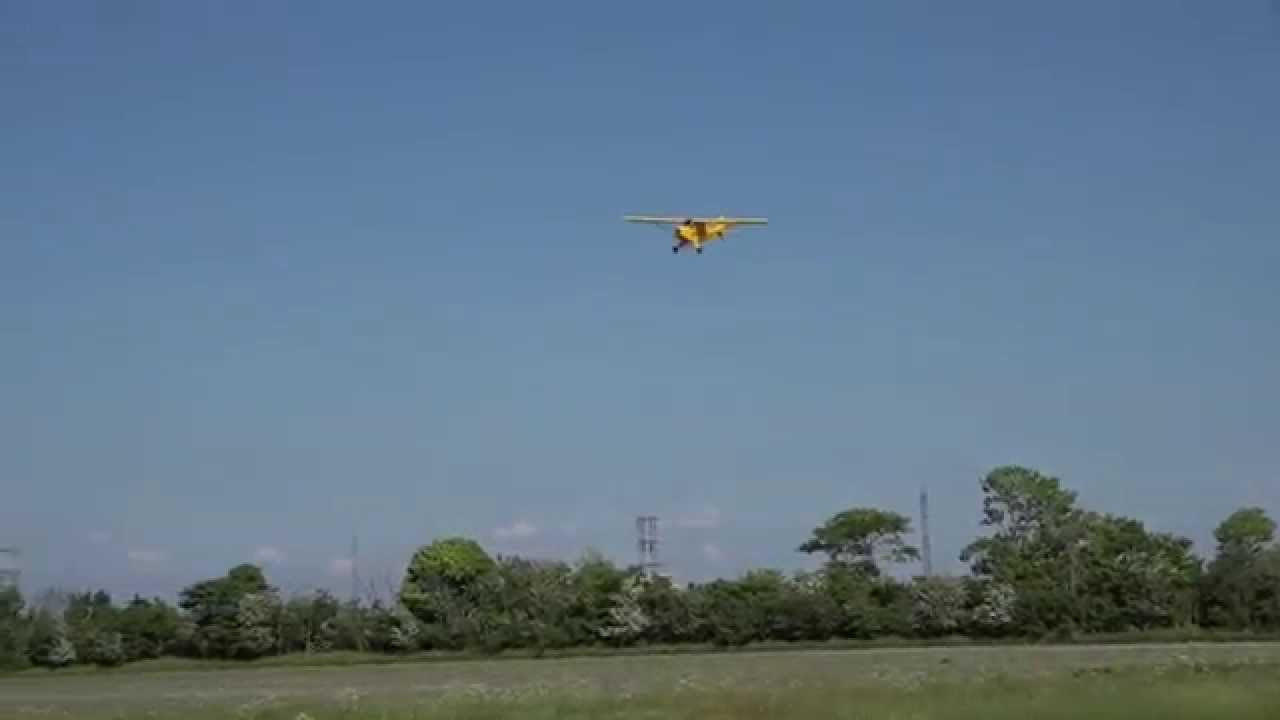 PIPER- J3 CUB 120 - YouTube