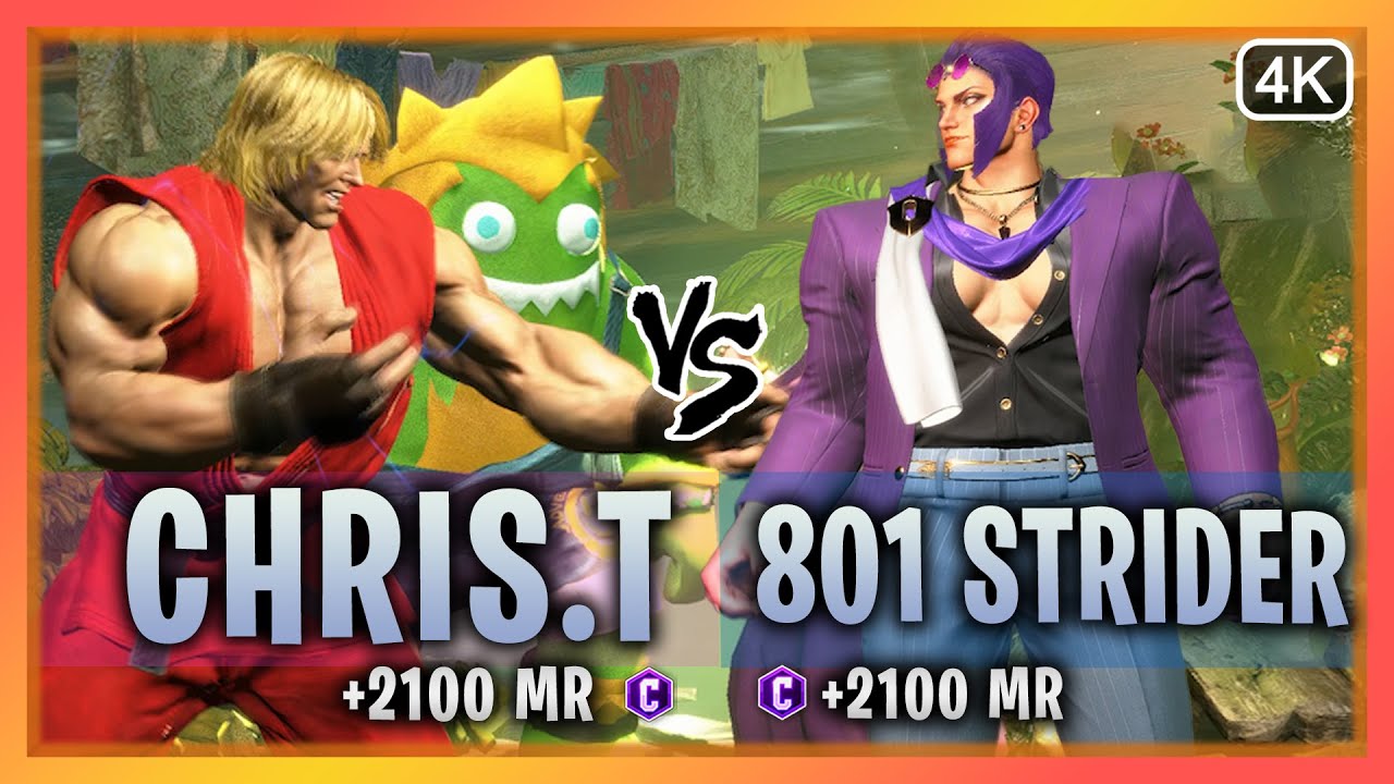 SF6 Ken (ChrisTatarian) Vs. Marisa (801 Strider)『Street Fighter 6 ...