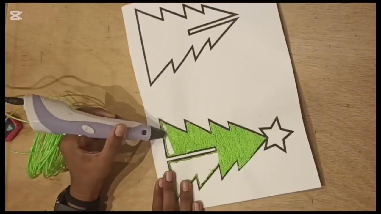 3D Chirstmas Tree tutorial - YouTube