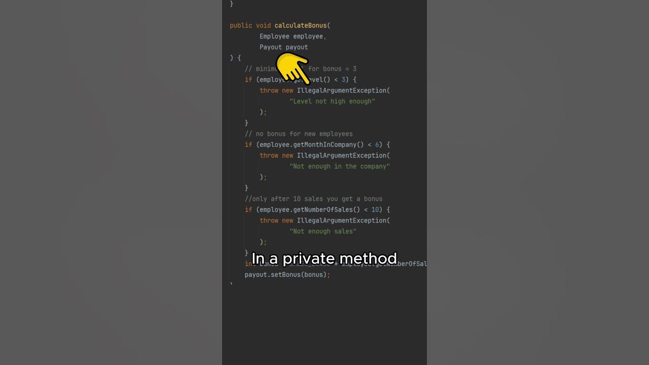 Stop using guard clauses - YouTube