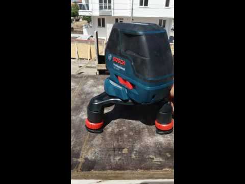 Bosch GLL 3-50 BM1 LR 2 ARTI CIZGI LAZER1 HIZALAMA SET  KULLANIM VIDEOSU