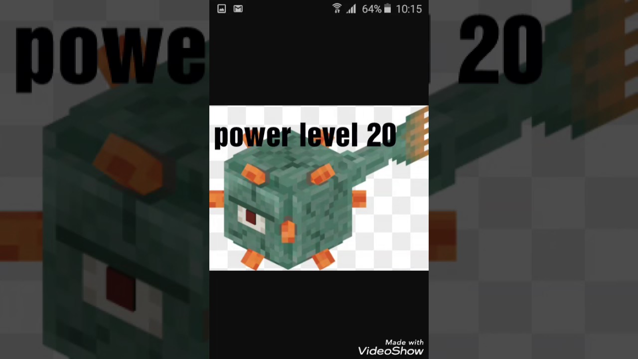 Minecraft power levels (pt1) - YouTube