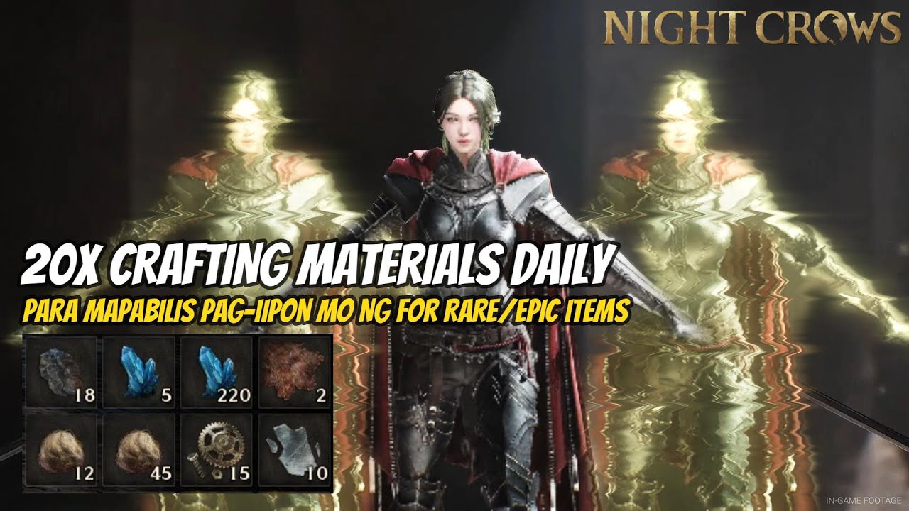 Tips para sa crafting materials, san nakakakuha? + Konting Gacha ...