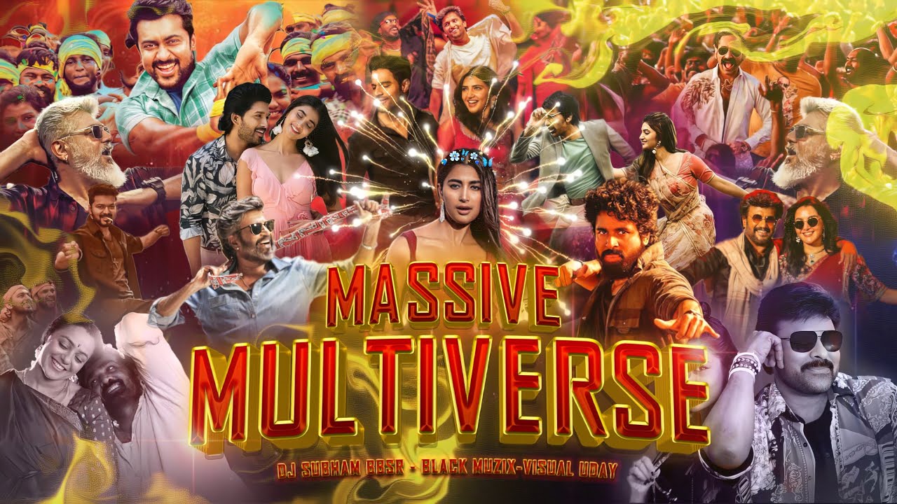 MASSIVE MULTIVERSE | SOUTH MEGA HITS | DJ SUBHAM BBSR | BLACK MUZIX ...