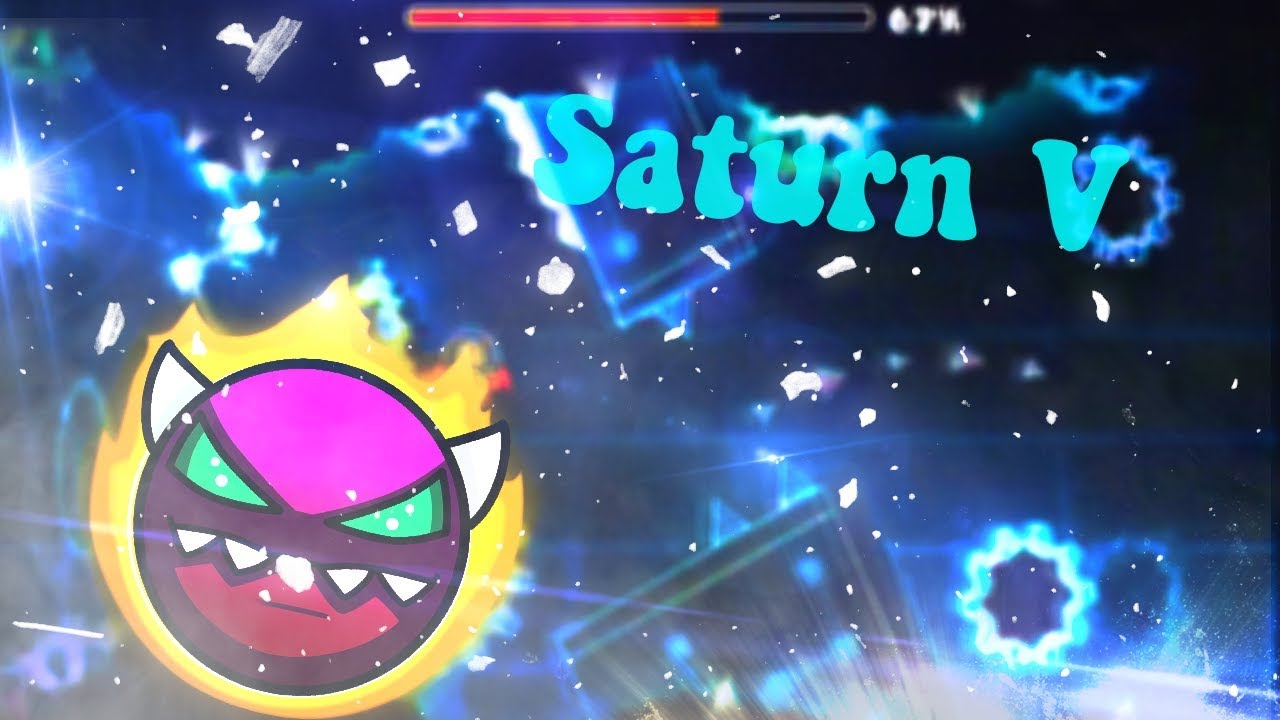 Saturn V by Nasgubb (Medium Demon 10*) - Geometry Dash 2.11 - YouTube