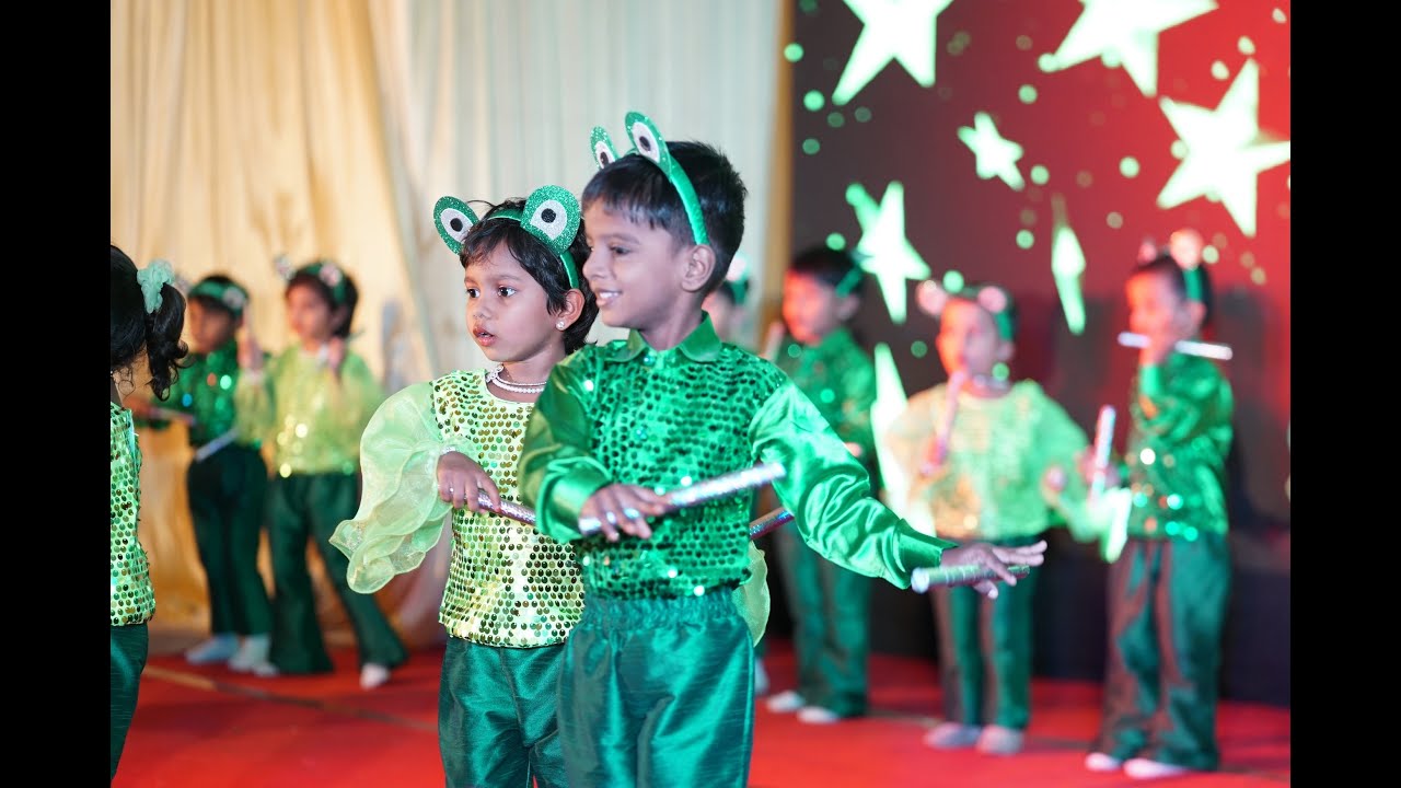 Pre-KG A Kids Dance to Crazy Frog | Fun & Energetic Performance! ALEX ...