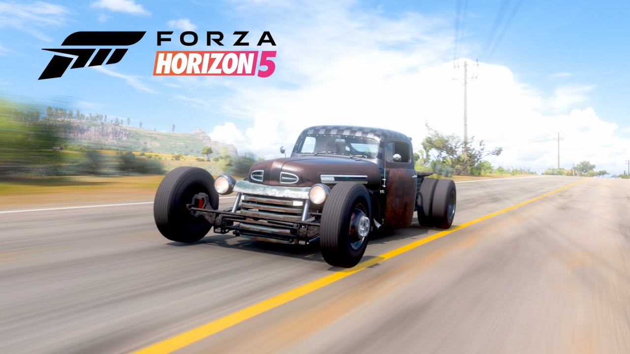 FORD F-5 DUALLY CUSTOM HOT ROD HOT WHEELS 1949 - FORZA HORIZON 5 - YouTube