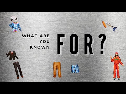 What Do You Want to Be Known FOR? - YouTube
