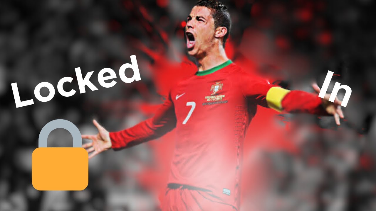 Funny soccer moments #2 Cristinano Ronaldo shoo locked in - YouTube