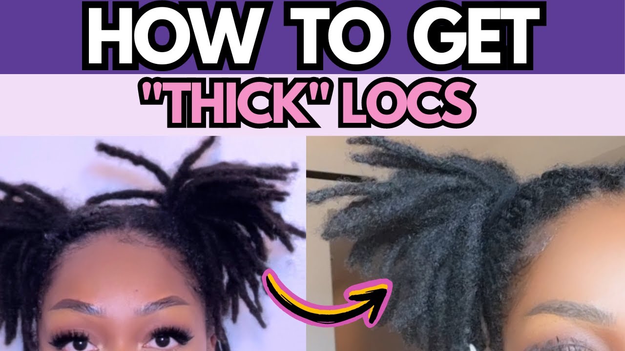FROM THIN to THICK Locs | Starter Locs Journey (Dreadlocks Journey ...