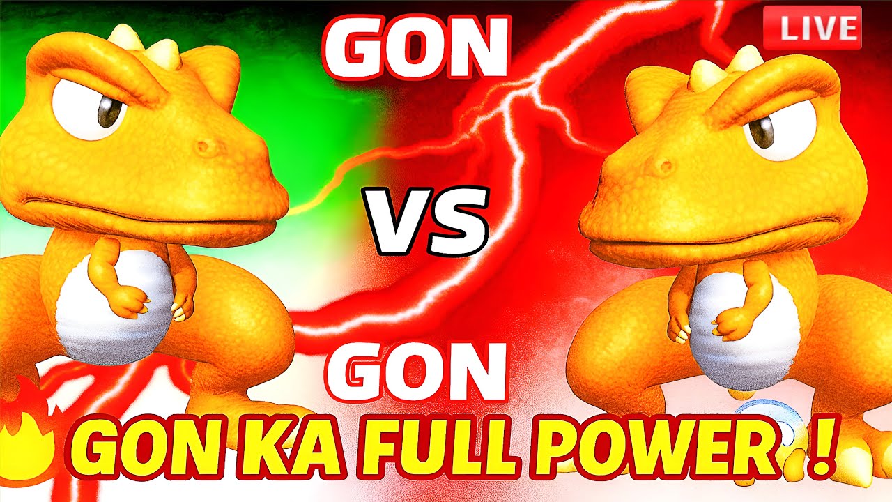🔥 LIVE NOW 🔴 | GON VS GON FULL POWER RAGE MODE 😱 | INSANE MIRROR FIGHT ...