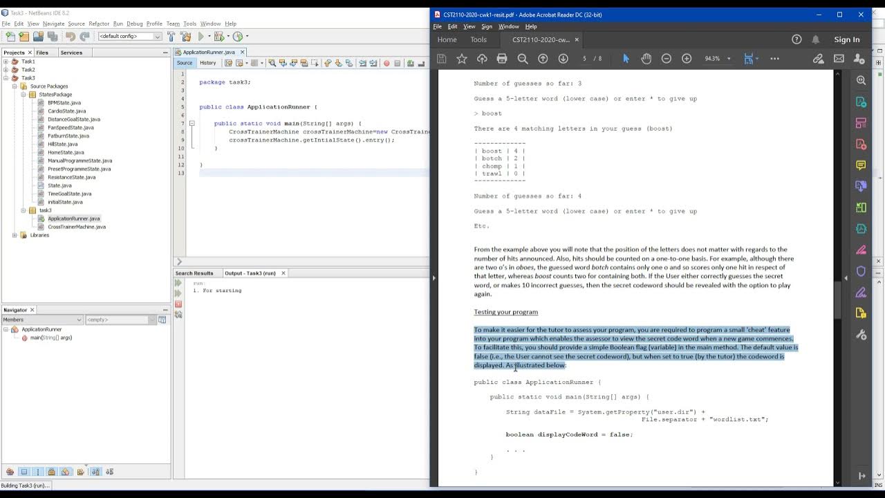 [SOLVED] Individual Programming Assignment #1 (RESIT) - YouTube