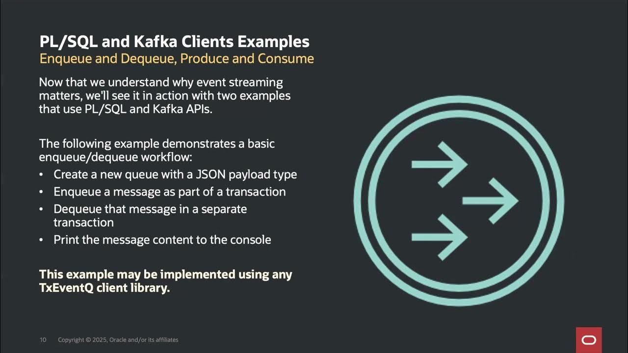 Oracle Database Transactional Event Queues Developer Guide - YouTube