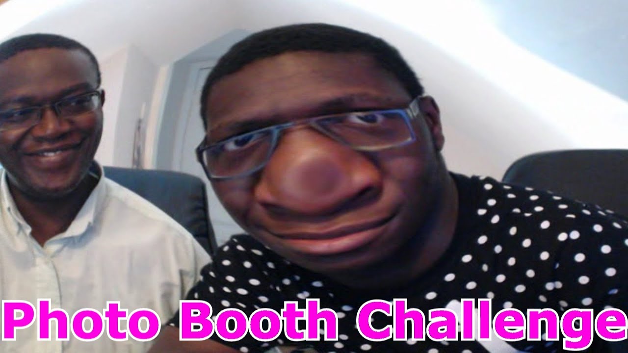 Photo Booth Challenge With My Dad - YouTube